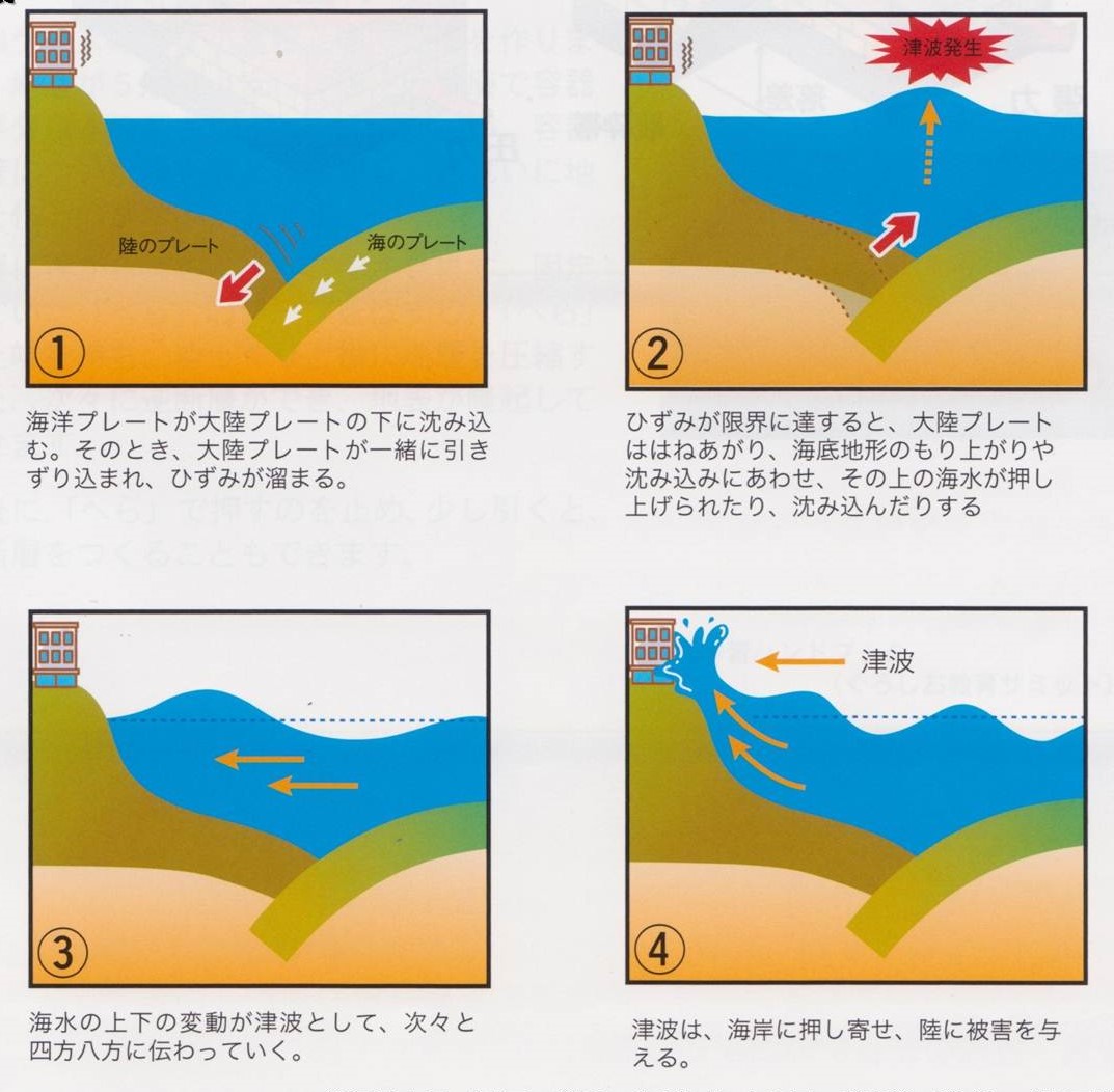 津波の原因と被害から学ぶ「備えと行動」をわかりやすく解説！｜緊急連絡網・安否確認システム「オクレンジャー」